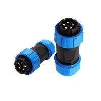 China SP21 5 Pin IP68 Waterproof Electrical Connector with 5A-10A Current Rating and -25°C to +85°C Temperature Range for sale