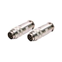 China 5A IP68 M16 8-Pin Waterproof Circular Connector with EMI Shielding for Industrial Applications for sale