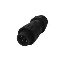 China Screw Type IP68 Waterproof 5 Pin Electrical Connector for LED Outdoor Lighting - 10A Current Rating, ∅19×47.5mm for sale