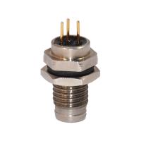 China Amphenol M8 Circular Connector Socket Waterproof IP68 4A 60V Cable Connector for sale