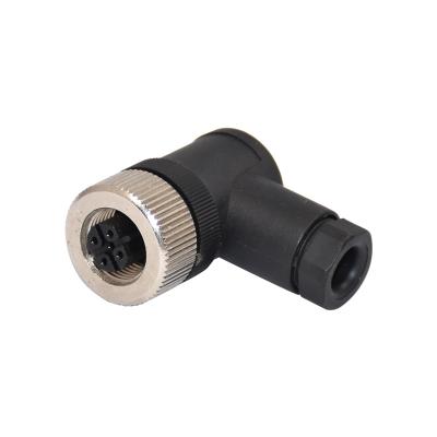 China 8-Pin M12 Waterproof Connector IP67/68 Rated 4A 350V for Industrial Automation for sale