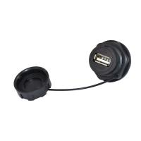 China IP67 Waterproof USB 2.0 Industrial Ethernet Connector with 0.25m-2m Cable Options and Custom Lengths for sale