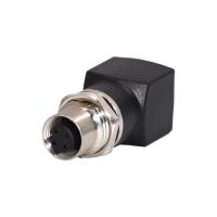 China M12 A Coding Female 4 Pin to RJ45 Waterproof Adapter IP67 60V for sale