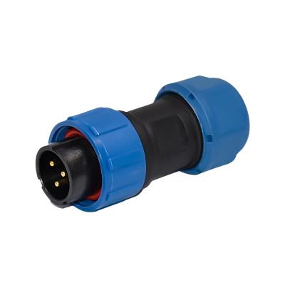 China Rigoal Weipu SP17 Male 3-Pin IP68 Power Connector 500V 5A-10A Waterproof Industrial Plug for sale