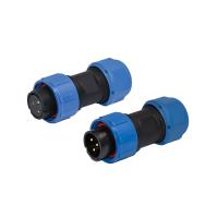 China 500V IP68 Waterproof Power Connector SP17 Male to Female 3-Pin Straight Assembly with 10A Rating for sale