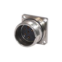 China M23 Female Power Connector 6-Pin IP68 Rated for Industrial Automation with -40℃ to +125℃ Temperature Range for sale