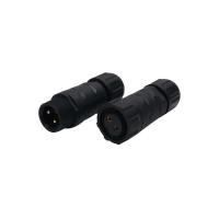 China UCU 15A IP68 Waterproof Circular Plastic Connector - Female to Male 2-Pin Assembly with Φ3-7mm Cable Range for sale