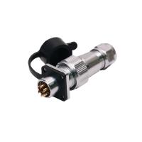 China IP68 Waterproof 6-Pin Circular Connector with 10A Current Rating and Φ3-7mm Cable OD - ROHS Certified for sale
