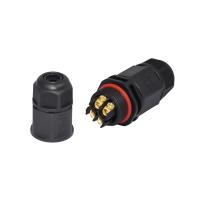 China 300V 20A 4-Pin LED Waterproof Connector with IP67 Rating and -45°C to +105°C Temperature Range for sale