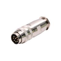China M16 Cable Mount Connector 8 Pole Socket IP67 30V Amphenol Replacement C091A for sale