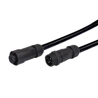 China Rigoal M16 Screw Terminal LED Electrical Connector 2 Pin IP67 Waterproof 250V 5A for sale