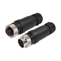 China 7/8 IP67 Waterproof 4-Pin Assembly Connector with Screw Mating for Automotive Applications for sale