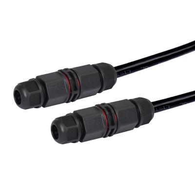 China 2-Pin L-Type Outdoor LED Connector IP67 Waterproof 300V 20A Screw Terminal Electrical Connector for sale