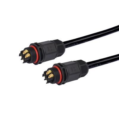 China LED 4-Way IP67 Waterproof Connector 25A 500V with 7.5mm Cable Diameter for Outdoor Electrical Applications for sale