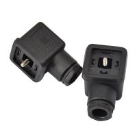 China 18mm A Size Male MCX Solenoid Valve Connector 3-4 Pin IP65/IP67 Rated 250V 4000V for sale