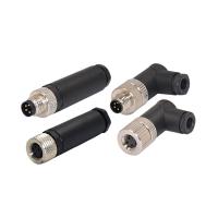 China M8 Waterproof 3pin 4pin Male Female Right Angle Straight Assembly Sensor Connector IP67 60V for sale