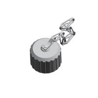 China IP67 Connector Dust Cap M23 Waterproof Aviation Plug Cover Rubber Metal for sale