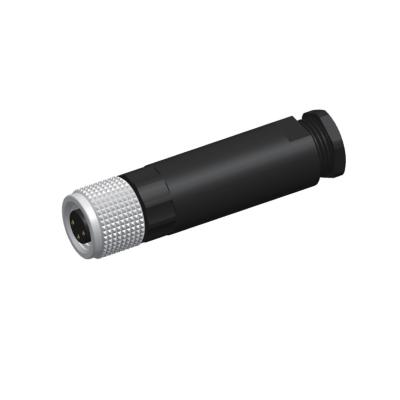 China IP67 IP68 M8 Waterproof Connector 3 Pin Female Assembly with 500 Mating Cycles and -25℃ to 80℃ Temperature Range for sale