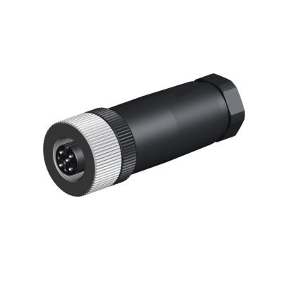 China IP67 Waterproof Straight Female Plug M12 5Pin Cable Connector for sale