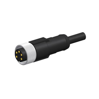 China 7/8 Inch 5-Pin Mechanical Cable Connector IP67/IP68 Rated 60V 1A with 4000V Impulse Voltage for sale