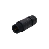 China M12 Panel Mount Waterproof Connector 2-8 Pin 10A IP68 LED Power Plug for sale