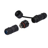 China Electric Plug Waterproof 2 3 4 5 6 Pin M16 Cable Connector For LED Lighting Outdoor for sale
