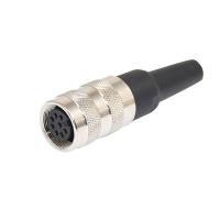 China M16 8 Pin Circular Connector Assembly Amphenol C091 Waterproof Female Cable Plug IP67 for sale