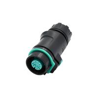 China Industrial Waterproof Circular Connector K16 Female 5 Pin 6P IP68 for sale