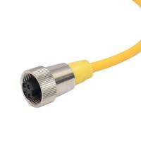 China 7/8 Inch 13A 300V Waterproof Female Connector 3 4 5 Pin 12mm Metric for sale