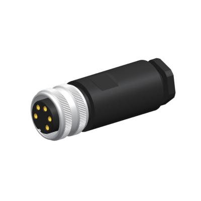 China RIGOAL 7/8 5 Pin Female TPU Screw Connector 20AWG 13A Waterproof for sale