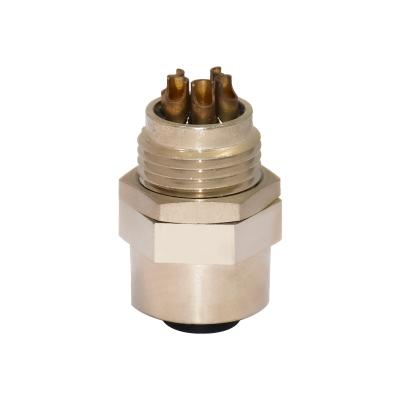 China 18AWG 13A Molded Panel Mount Connector 3 4 5 Pin With Free End for sale