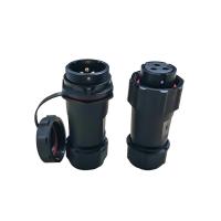 China IP68 M21 12mm 12 Pin Male Female Waterproof Connector Nylon66 Molded Assembly for sale