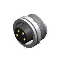 China Rohs CuZn M16 Panel Mount Connector PA66 GF M16 Female Connector for sale
