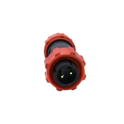China SP13 Series IP68 Waterproof Cable Connector 2-9 Pin PC Nylon66 13A 400V for sale