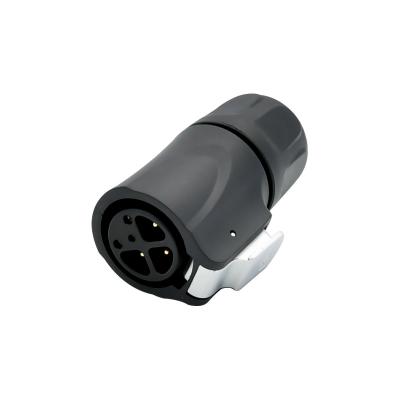 China IP67 Waterproof Power Connector K16 6.5mm Cable 6 Pin Male Female Aviation Plug for sale