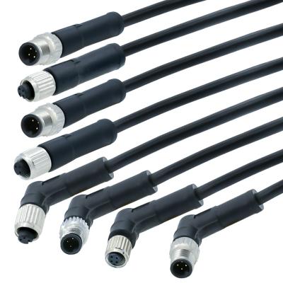 China IP68 Waterproof M5 M8 M12 M16 Cable Connector 1A 60V Male to Female Industrial Grade for sale