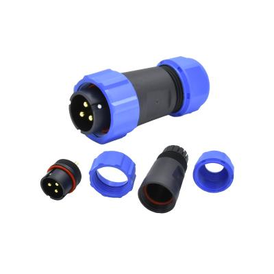 China SP21 IP68 Waterproof Power Connector 5 Pin Dustproof Automotive Grade for sale