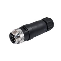 China IP68 Female Male Waterproof Wire Connector 2 - 17 Pin Assembly for sale