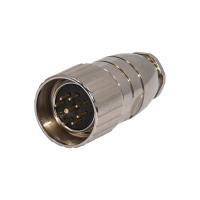 China M23 9 Pin Female Connector Straight Waterproof IP67 Circular Metal Connector 9 Pin for sale