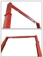 China High Strength Scissor Lift Two Post Lift 1000kg-10000kg Cylinder Hydraulic Lift for sale