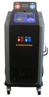 China R134A & R1234YF Dual Stem Flushing & Recovery AC Service Station for sale