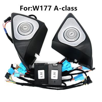 China 3D Rotation Car Audio Loudspeakers ,  Ambient Light Car Sound Tweeters For W177 for sale