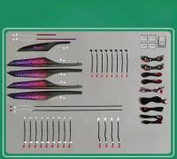 China Ambient lights Rainbow symphony dynamic carbon fiber check design mold design for Cadillac CT5 for sale