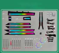 China Ambient lights Streamer dynamic +saddle fiber  for Honda Civic(2016-2021) for sale