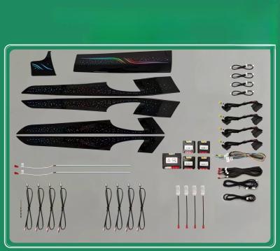 China Ambient lights  Rainbow symphony dynamic Piano black Starry Sky Design model for Porsche Panamera (2010-2016) for sale