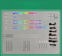 China Ambient lights  LED Rainbow symphony dynamic Mould model for Porsche Panamera (2010-2016) for sale