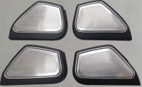 China Ambient lights selective breeding Luminous horn cover Black/Red/Cream-coloured for Porsche Panamera(2017-2022) for sale