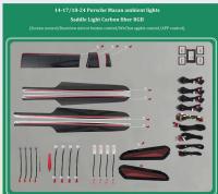 China Ambient lights RGB Radium carving + saddle fibber for Porsche Macan (2014-2017) for sale