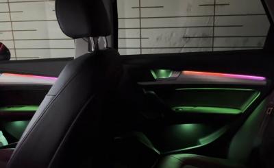 China Ambient lights Rainbow symphony dynamic 1:1 Mold design for Audi Q5L (2018-2023) for sale