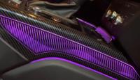 China Ambient lights Rainbow symphony dynamic Carbon fiber eight-piece set for Audi A6L(2012-2018) for sale